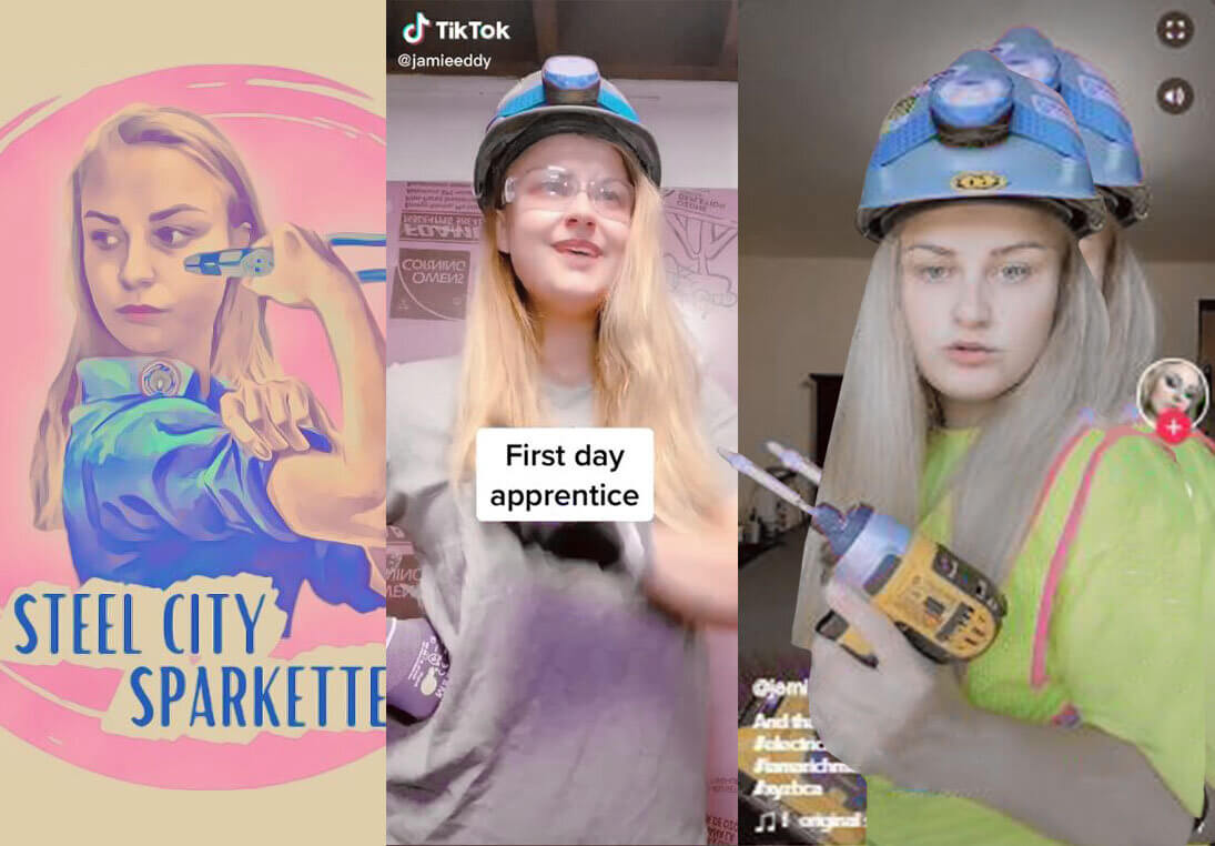 Jamie Eddy Is Steel City’s Sparkette